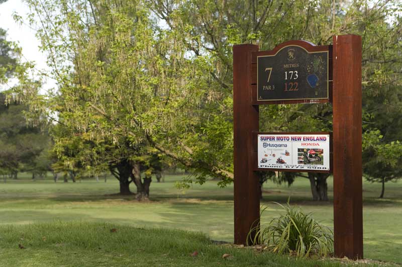 Design features can be added to all types of Golf Course signage. As ...